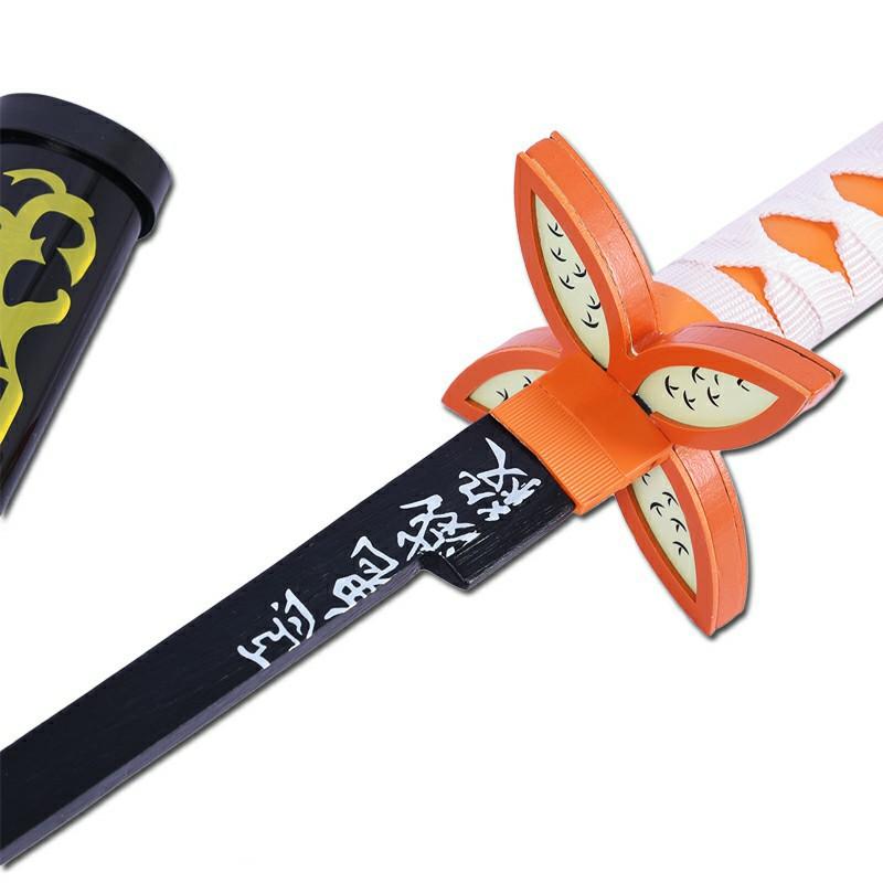 Demon Slayer Shinobu Kocho Black Nichirin Blade (Cosplay Wooden Sword ...