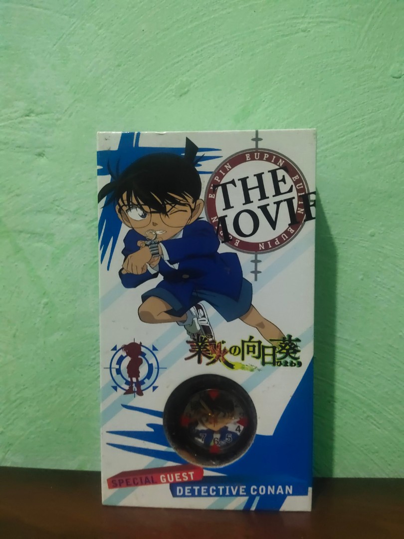 Detective Conan Watch with laser, Luxury, Watches on Carousell