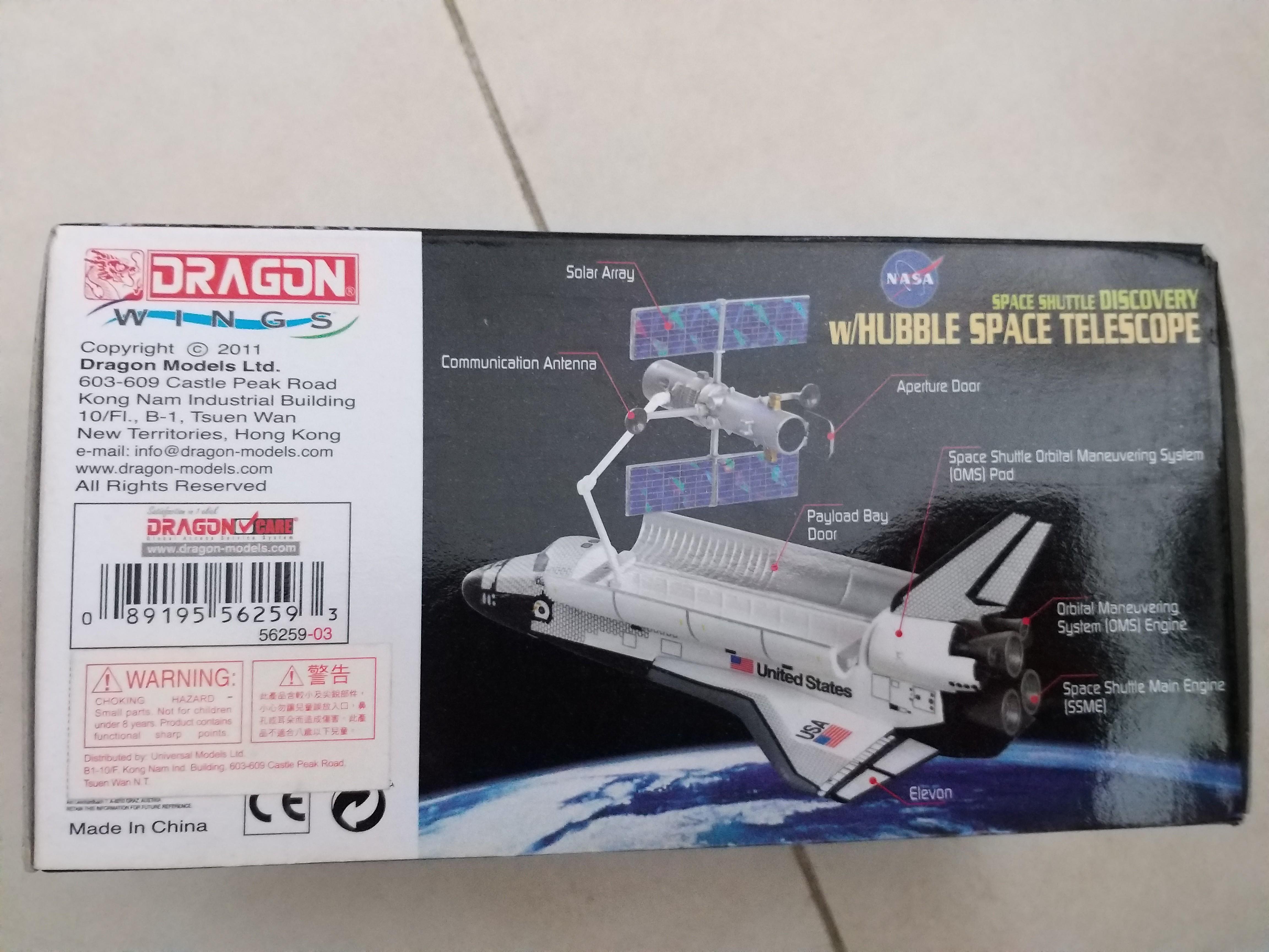 Dragon Wing Space Shuttle Discovery 1:400, 興趣及遊戲, 玩具 & 遊戲類 - Carousell