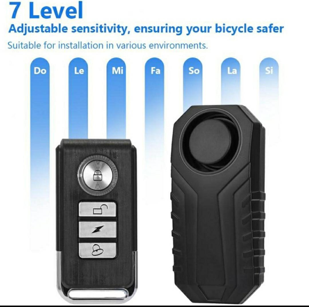 E-Bike / Bicycle /PAB Wireless Anti-Theft Remote control Alarm. Super ...