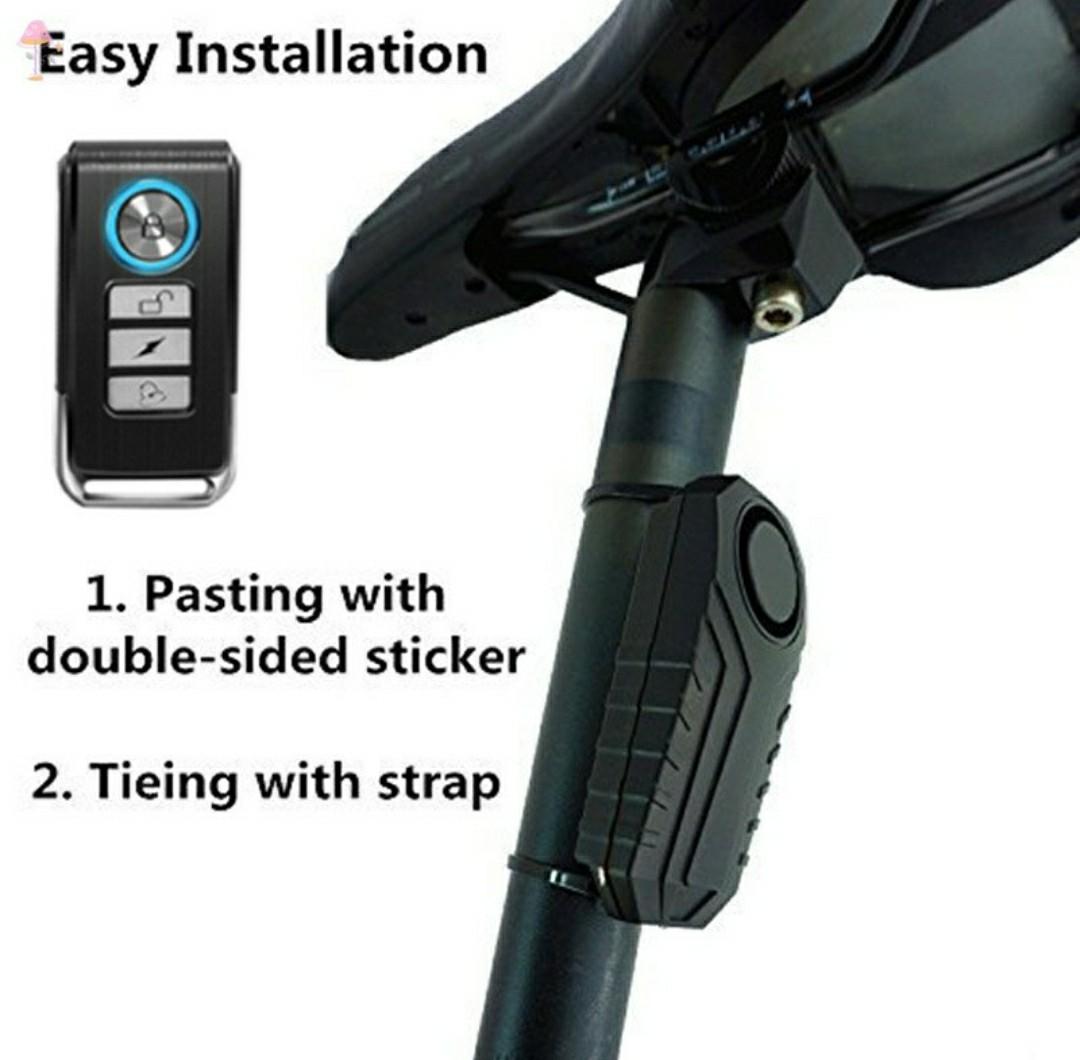 E-Bike / Bicycle /PAB Wireless Anti-Theft Remote control Alarm. Super ...