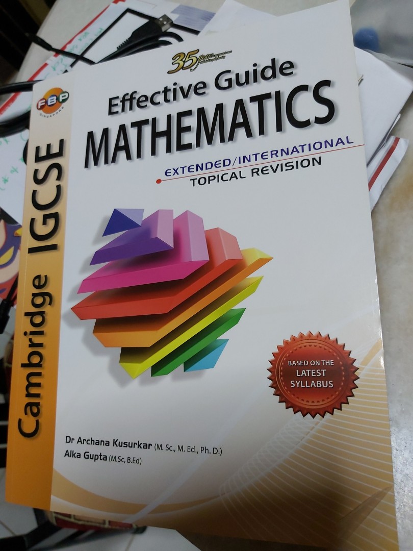 Effective Guide mathematics Topical revision, Hobbies & Toys, Books ...