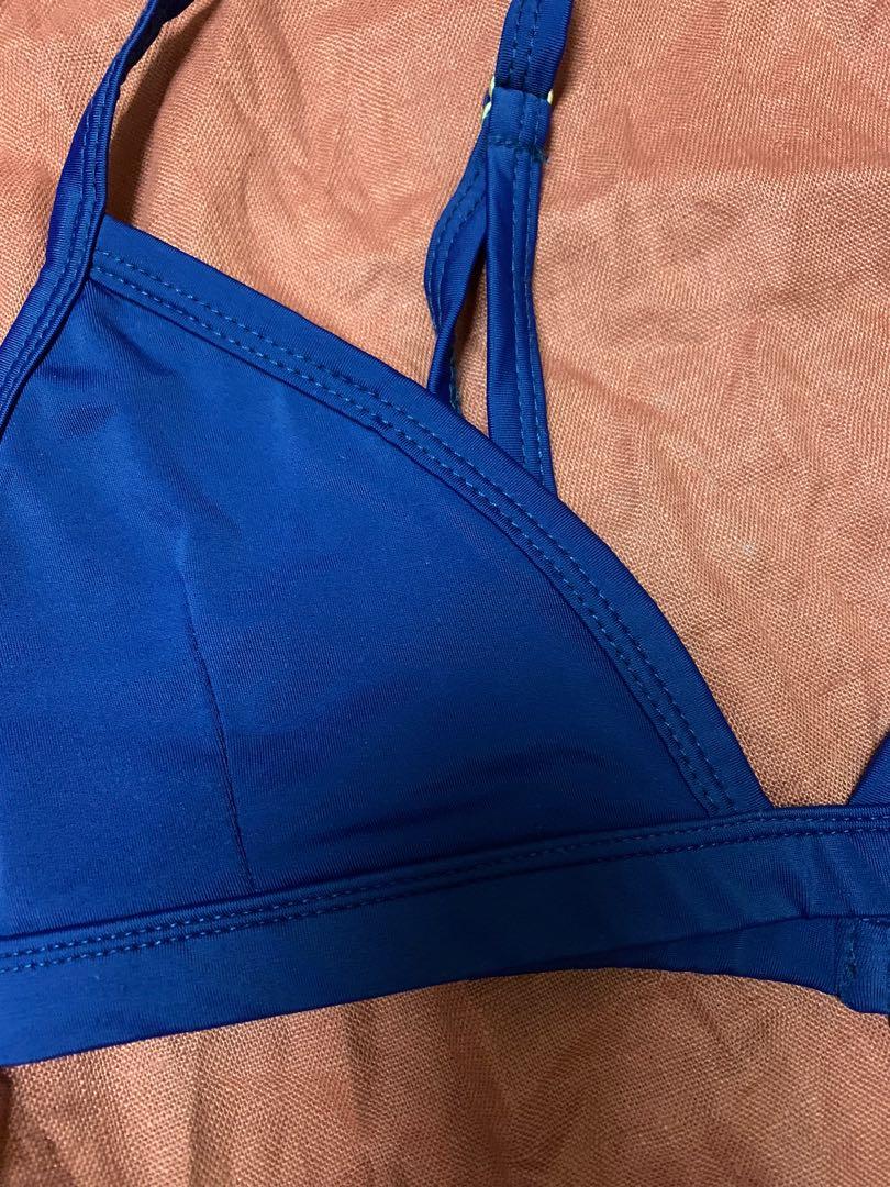 Eighth Mermaid Navy Blue Triangle Bikini Top, Women's Fashion, Tops ...