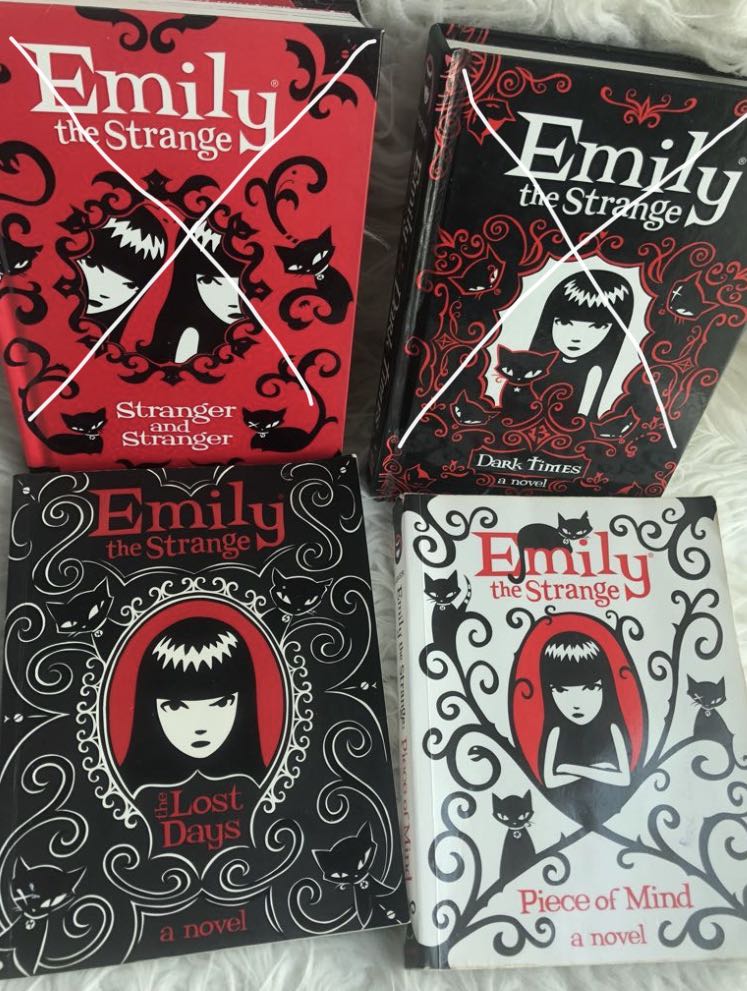 Emily the strange books, Hobbies & Toys, Books & Magazines, Fiction ...
