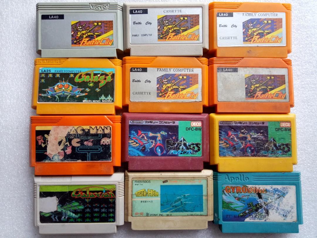 Famicom game cartridge, Video Gaming, Video Games, Nintendo on Carousell