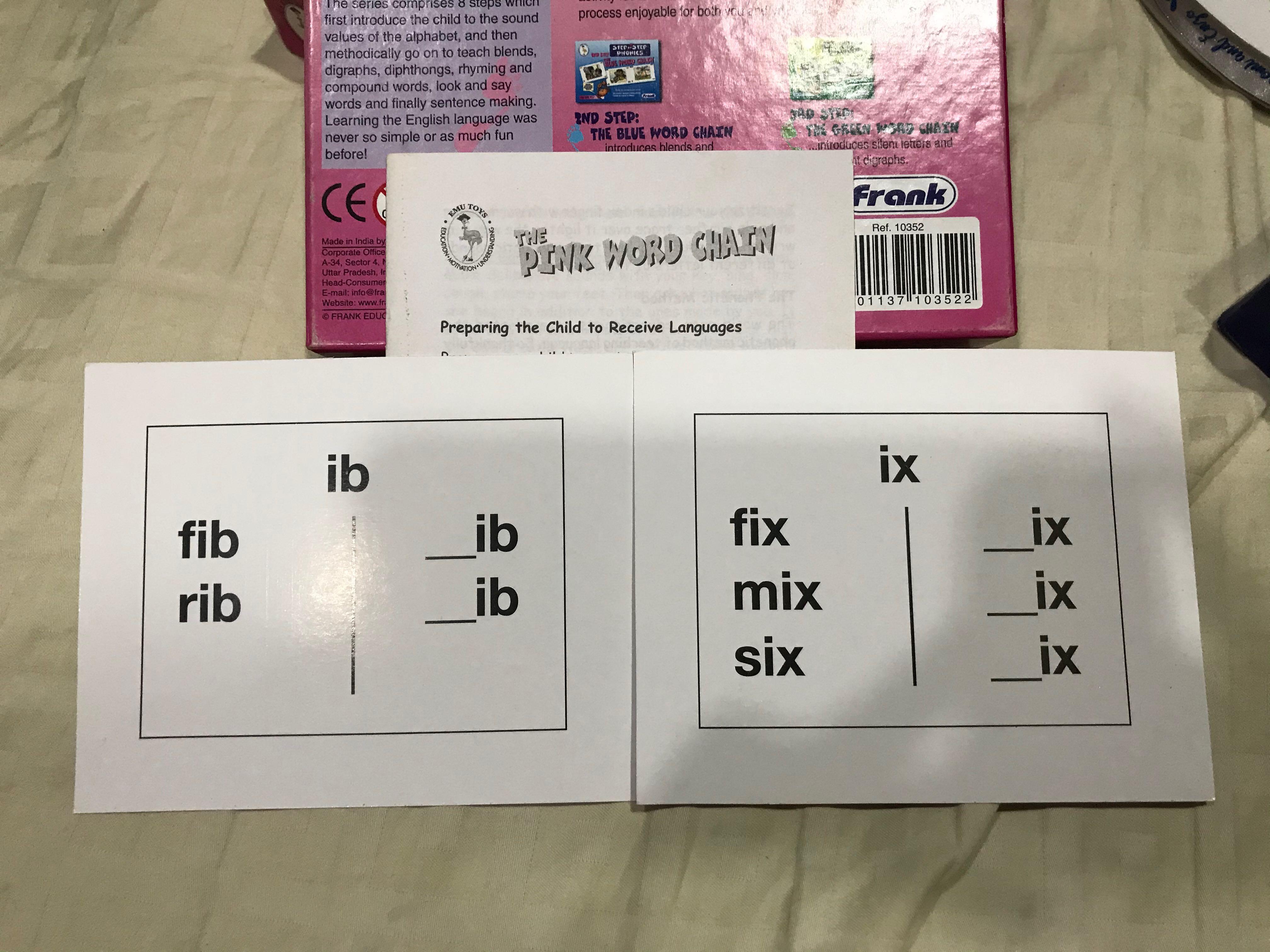 Frank Series Step by step phonics, Hobbies & Toys, Toys & Games on ...