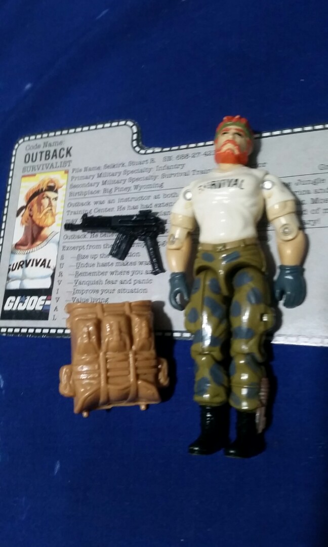 G.i Joe vintage outback, Hobbies & Toys, Toys & Games on Carousell