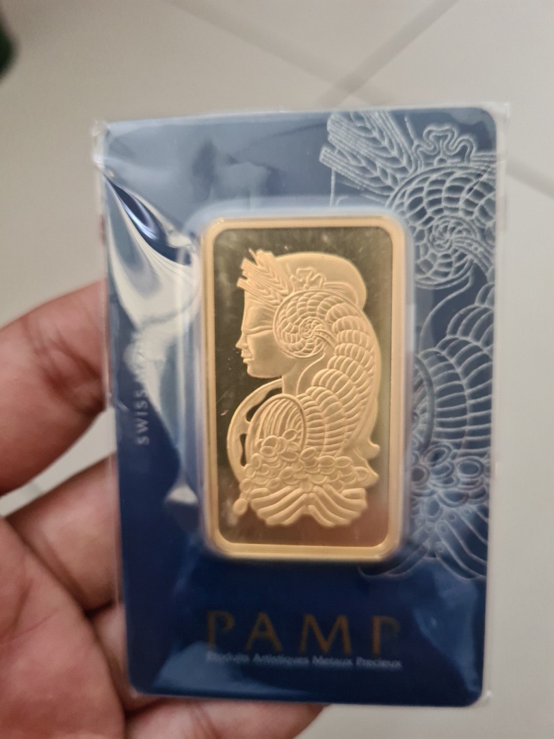 Gold bar. Pamp gold., Women's Fashion, Jewelry & Organisers, Precious ...