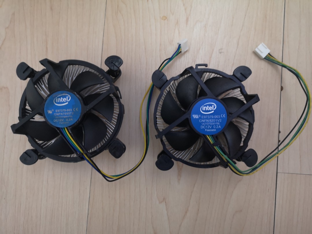 Intel CPU Fan for 3rd gen motherboard, Computers & Tech, Parts ...