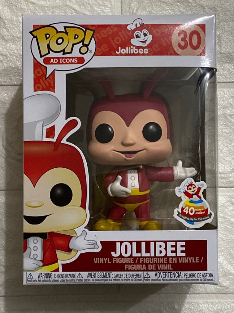 Jollibee w/ sticker, Hobbies & Toys, Toys & Games on Carousell