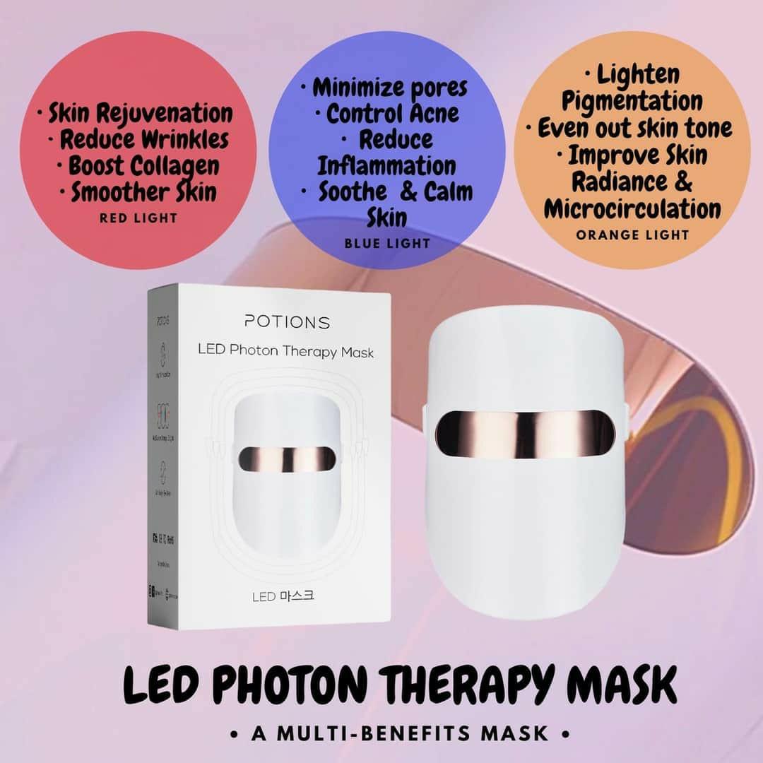 LED Photon Therapy Mask, Beauty & Personal Care, Face, Face Care on ...
