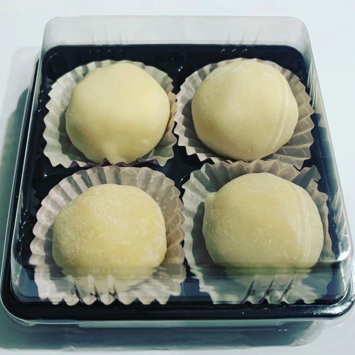 Lotus Paste Mochi, Food & Drinks, Homemade Bakes on Carousell