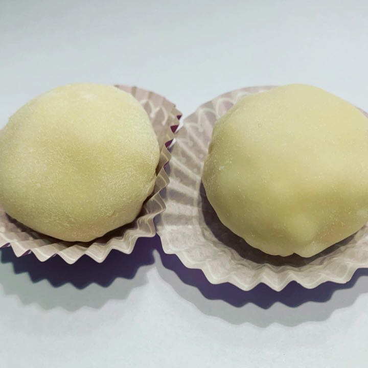 Lotus Paste Mochi, Food & Drinks, Homemade Bakes on Carousell