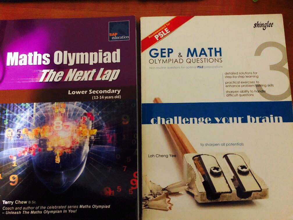Math Olympiad Books (Primary NMOS/SMOPS and Secondary SASMO), Books ...