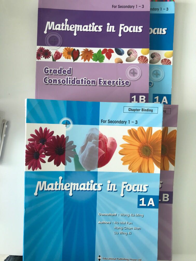Mathematics in Focus 1A&1B with Exercise, 興趣及遊戲, 書本 & 文具, 教科書 - Carousell