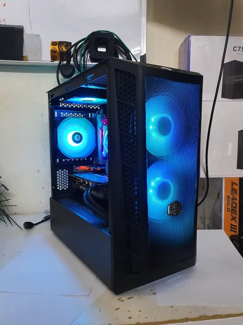 Max Airflow Coolermaster gaming pc ARGB settings for all colours and ...