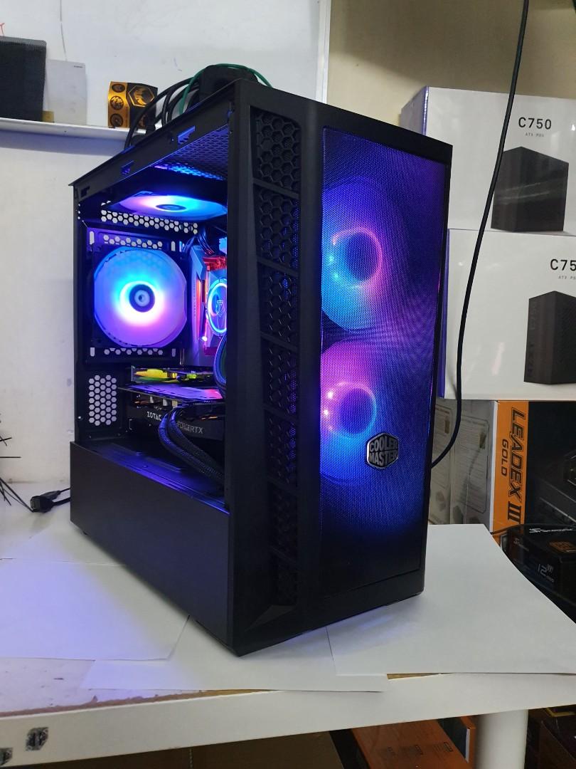Max Airflow Coolermaster gaming pc ARGB settings for all colours and ...
