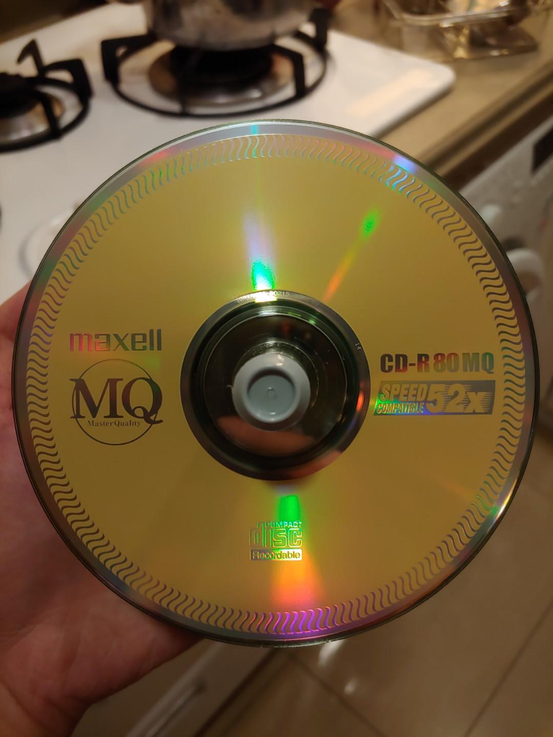 maxell CD-R 80 MQ 52x (32 隻), 音響器材, 音樂播放裝置 MP3及CD Player - Carousell