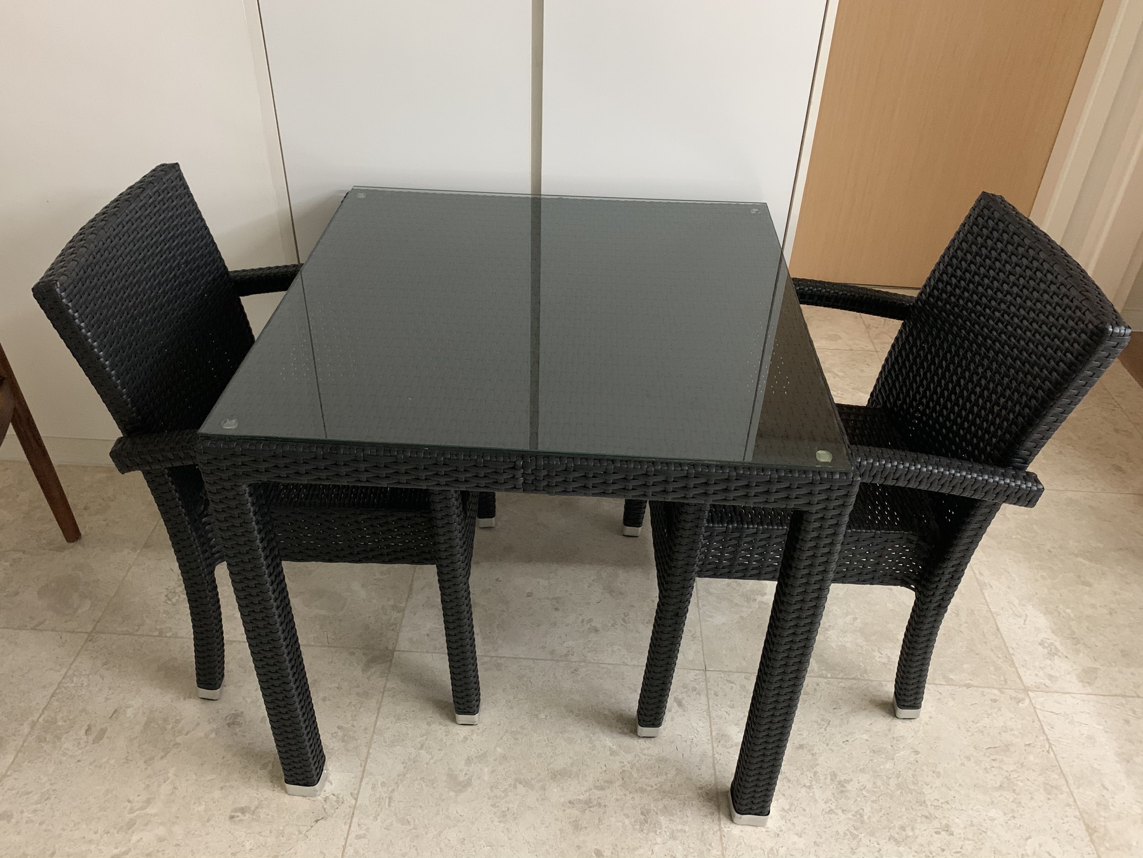 Midas outdoor table set, Furniture & Home Living, Furniture, Tables ...