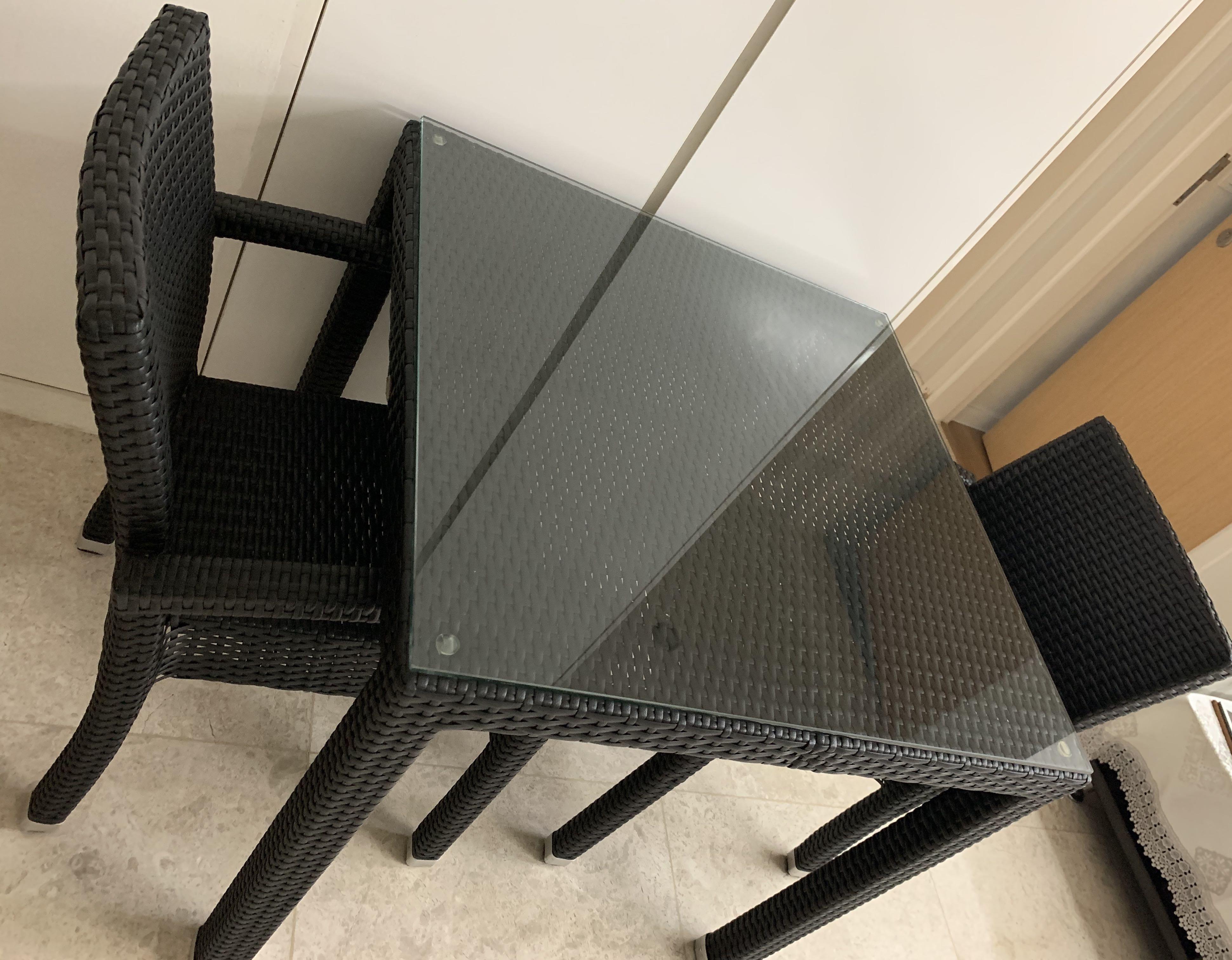 Midas outdoor table set, Furniture & Home Living, Furniture, Tables ...