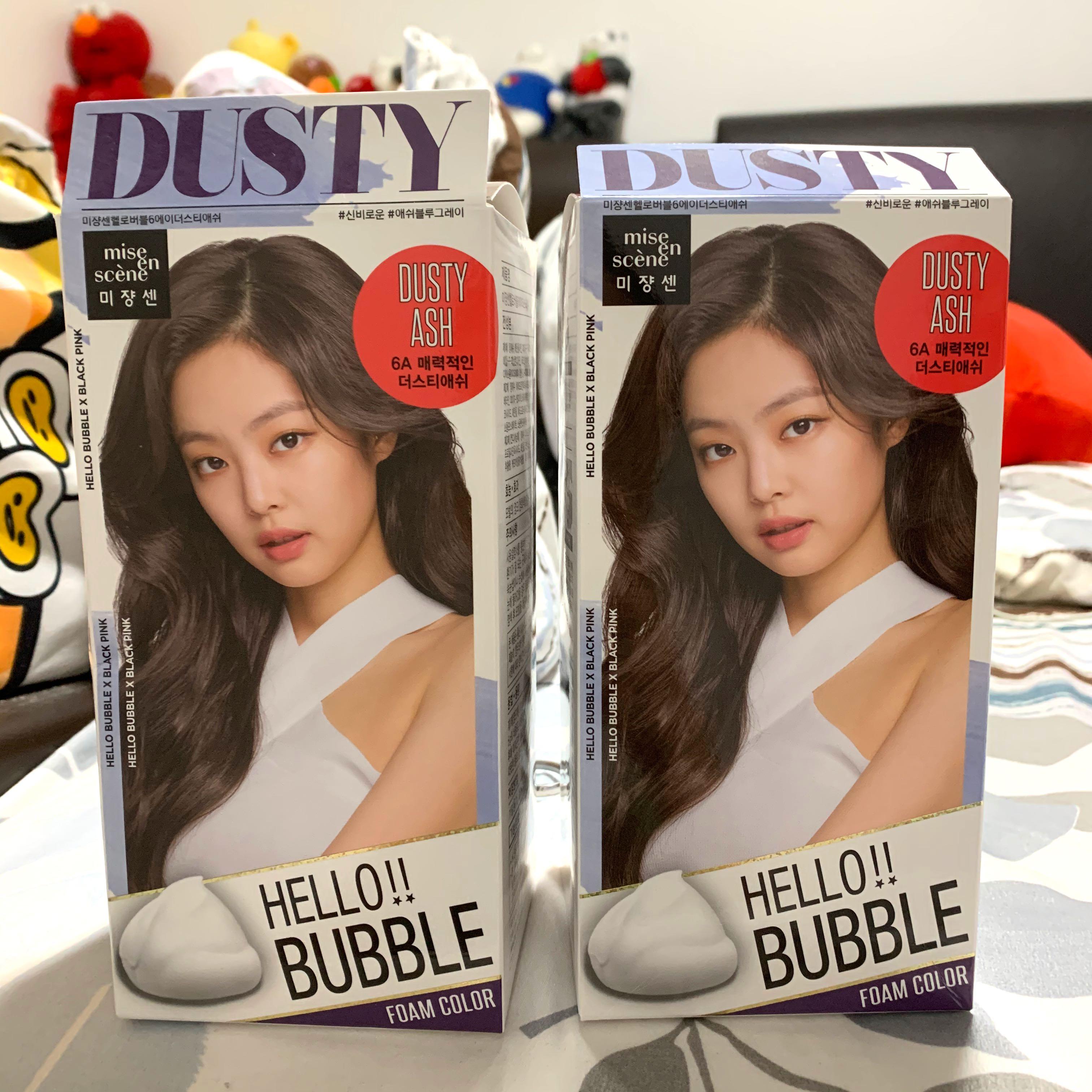 Mise en scene dusty ash bubble hair dye, Beauty & Personal Care, Hair ...