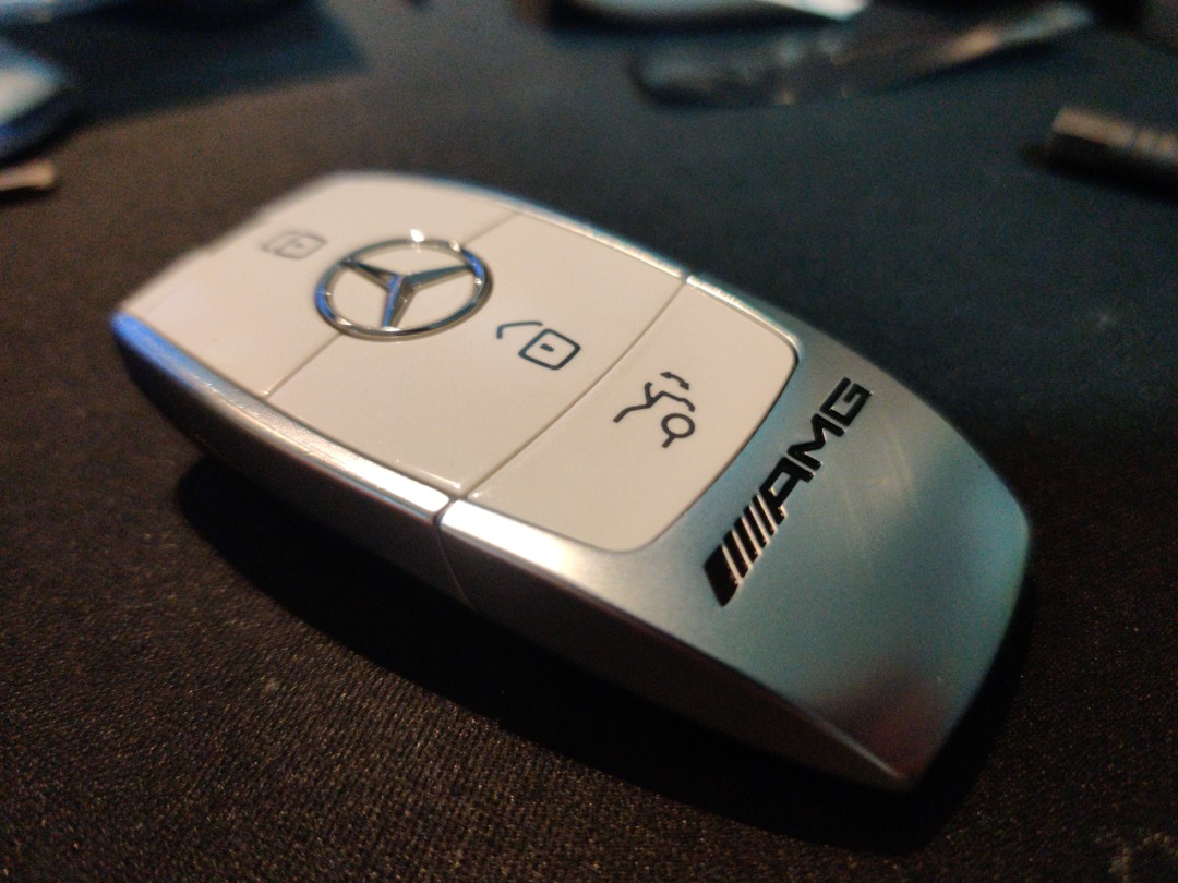 [NEW] Mercedes AMG Key Fob Case Replacement C Class E Class [INSTOCK ...