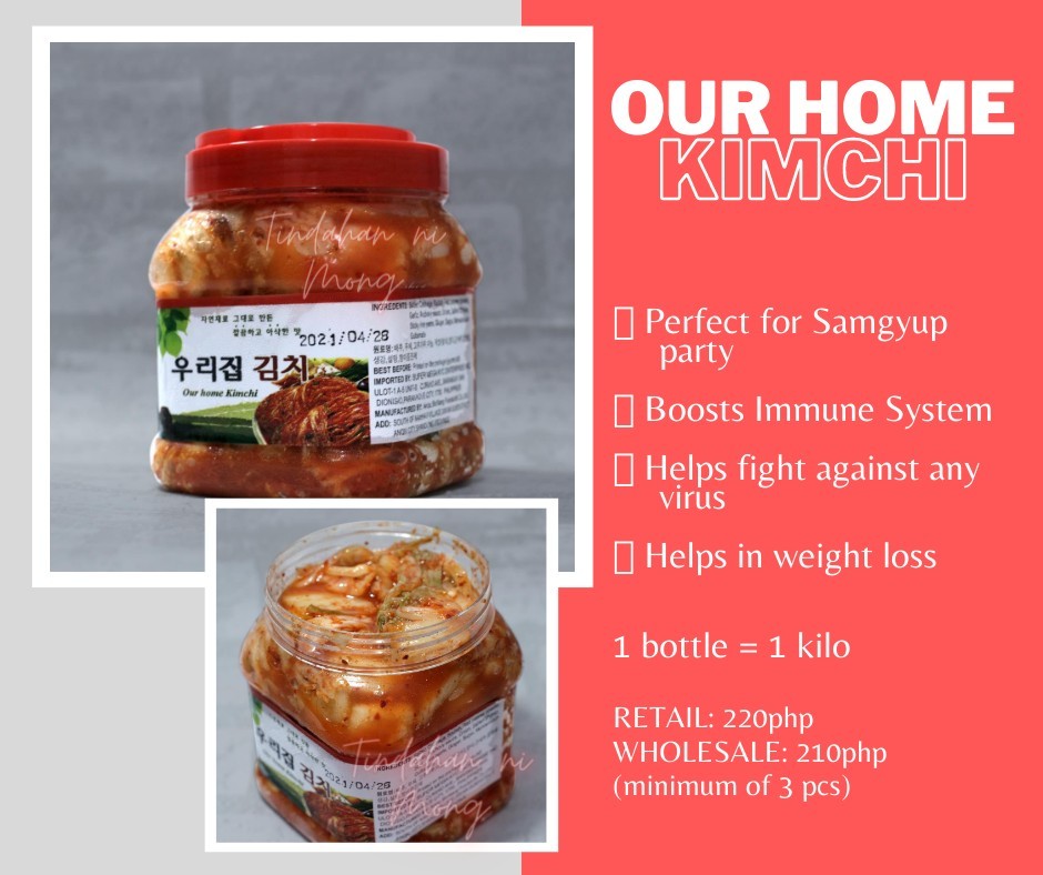Our Home Kimchi 1kg, Food & Drinks, Local Eats on Carousell