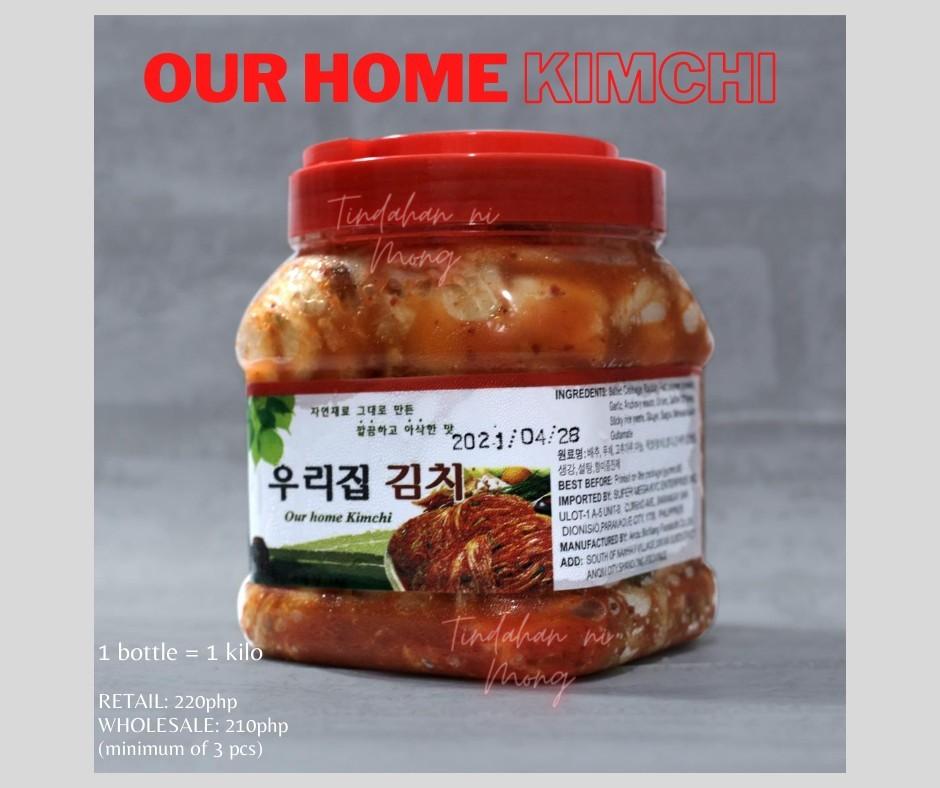Our Home Kimchi 1kg, Food & Drinks, Local Eats on Carousell