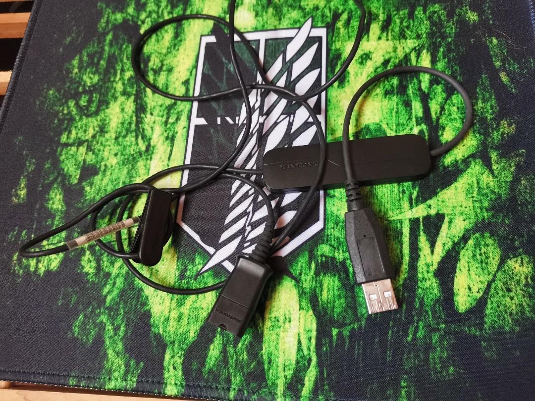 Plantronics USB adapter, Audio, Portable Audio Accessories on Carousell
