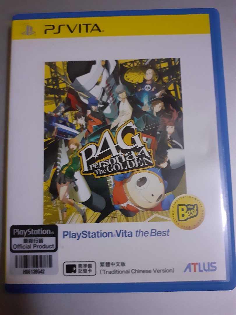 PSV Game Persona 4 The Golden P4G 中文版, 電子遊戲, 電子遊戲, PlayStation - Carousell