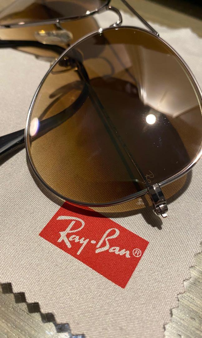不議價：Ray Ban Sunglasses RB3025 Aviator Large Metal 004/51 62[]14 2N, 名牌 ...