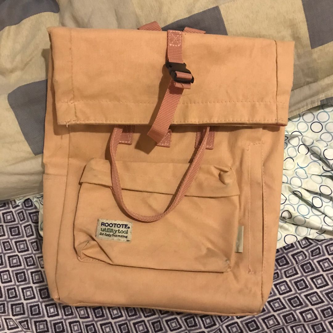 ROOTOTE BACKPACK LIGHT PINK, Women's Fashion, Bags & Wallets, Backpacks ...