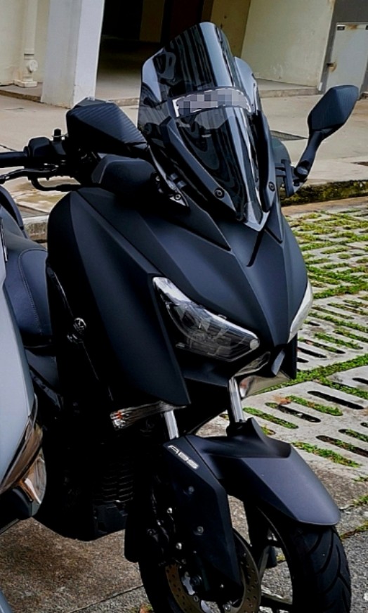 Sectbill Windshield for Xmax 300, Motorcycles, Motorcycle Accessories ...