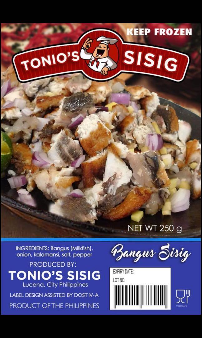 Sisig ️Tonio’s Sisig, Food & Drinks, Local Eats on Carousell