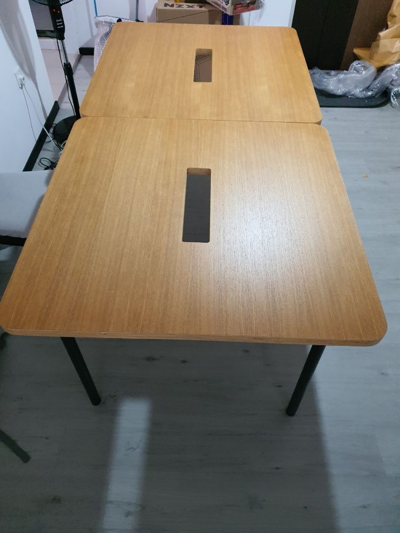 Solid Square Desk, Furniture & Home Living, Furniture, Tables & Sets on ...