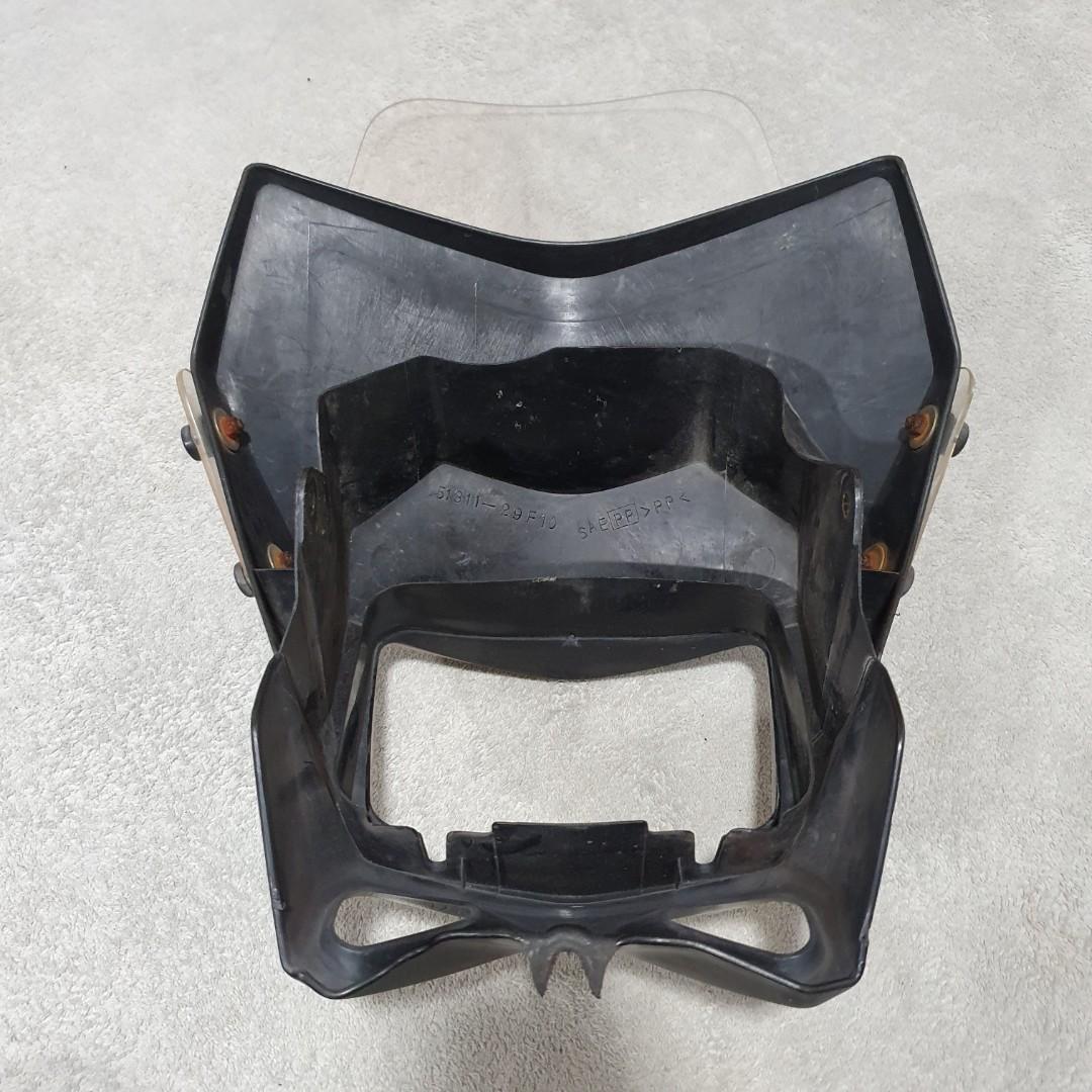 Suzuki DRZ 400 oem Head Cowl with Parabellum Windshield (Price ...