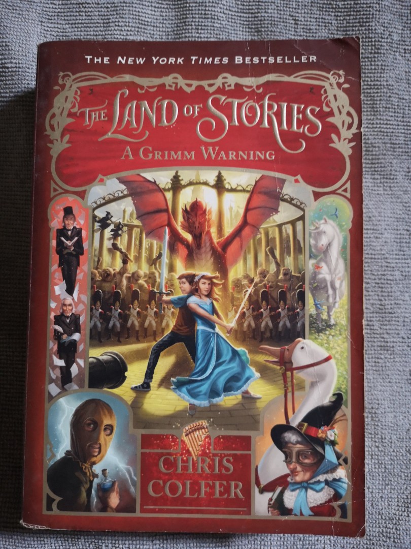 The Land of Stories, A Grimm Warning, Hobbies & Toys, Books & Magazines ...