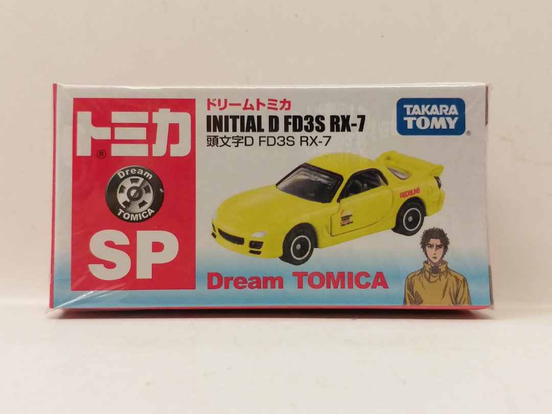TOMY TOMICA NO. SP INTIAL D FD3S RX-7 頭文字D FD3S RX-7 Dream TOMICA SP 萬事得 RX-7 (無編號車), 興趣及遊戲, 玩具 ...