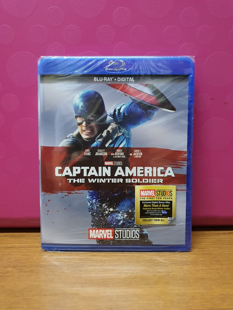 USA Blu Ray - Captain America 2 : The Winter Soldier (Chris Evans ...