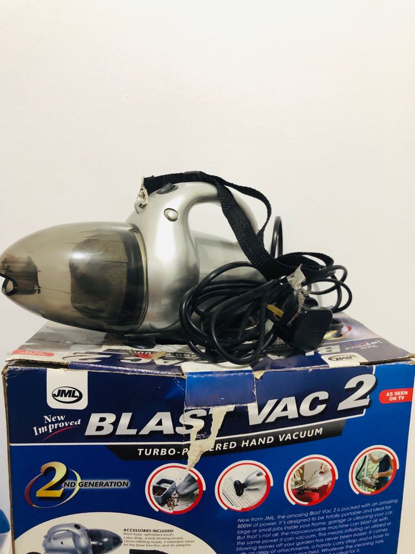 Vacuum Cleaner Blast Vac 2 (silver), TV & Home Appliances, Kitchen ...