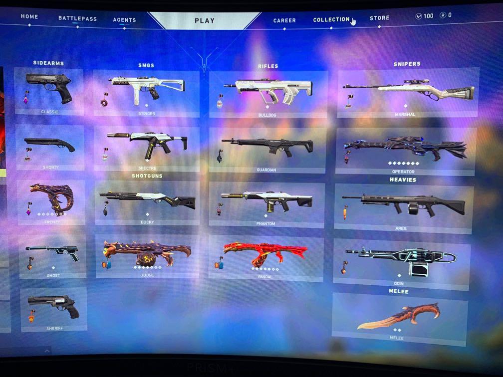 Valorant Account Elderflame collection, Video Gaming, Gaming ...