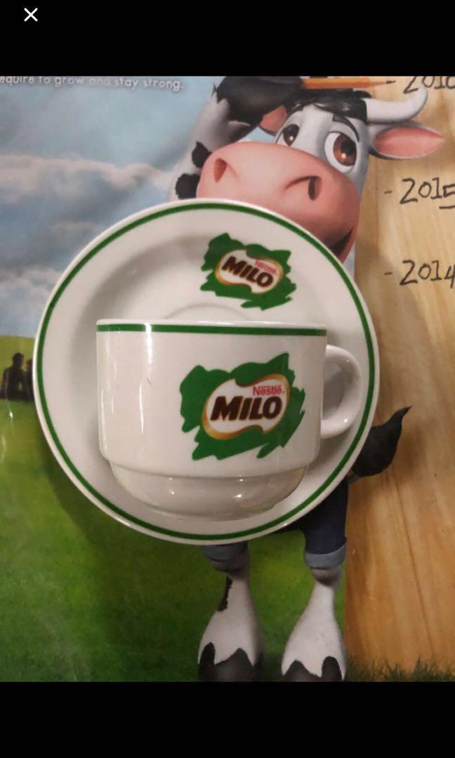 Vintage Milo cup & saucer, Furniture & Home Living, Kitchenware ...