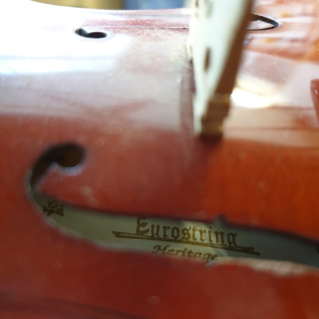 Violin (1/10 - Eurostring Model: 100), Hobbies & Toys, Music & Media ...