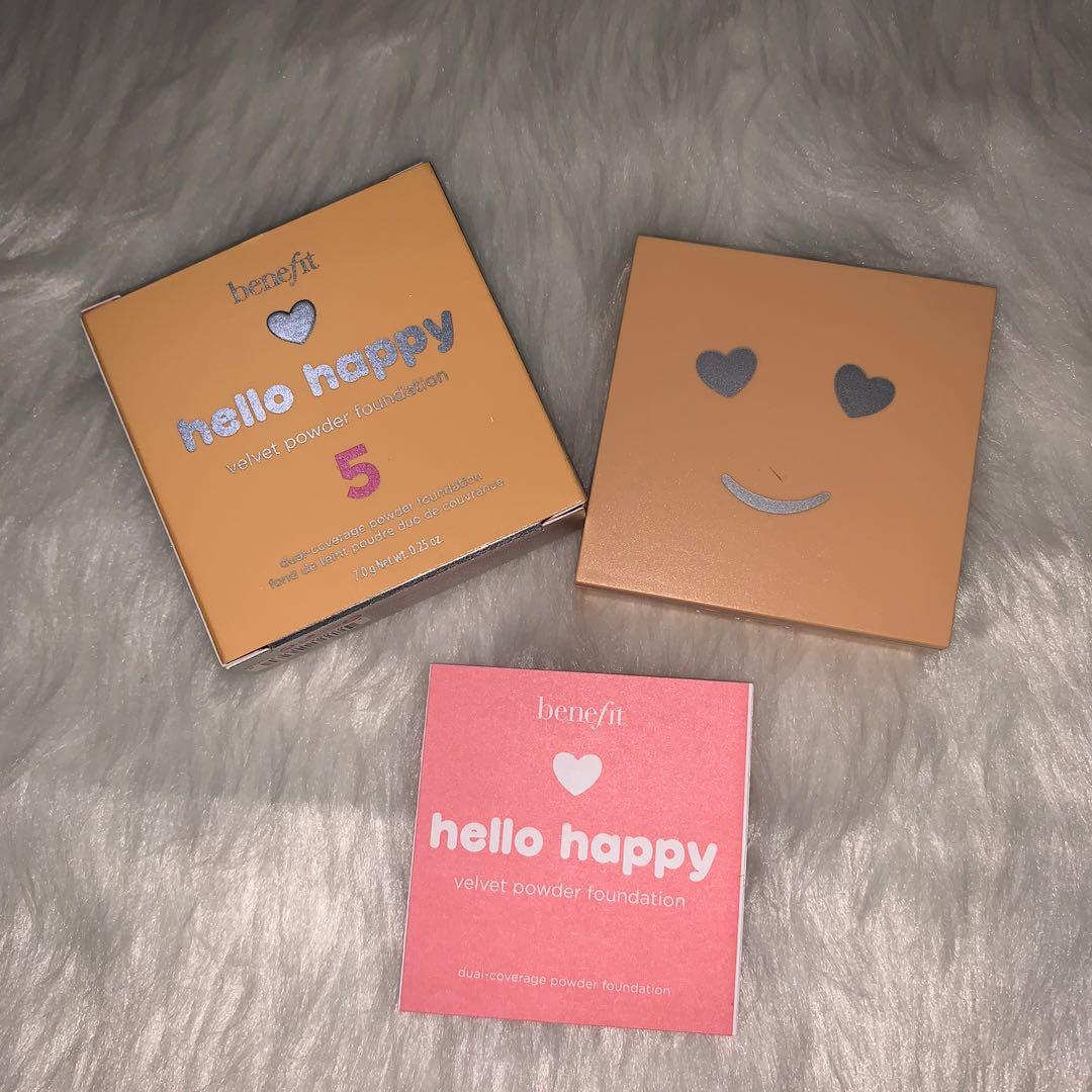 ‼️FREE POUCH‼️100% Authentic BENEFIT COSMETICS Hello Happy Velvet ...
