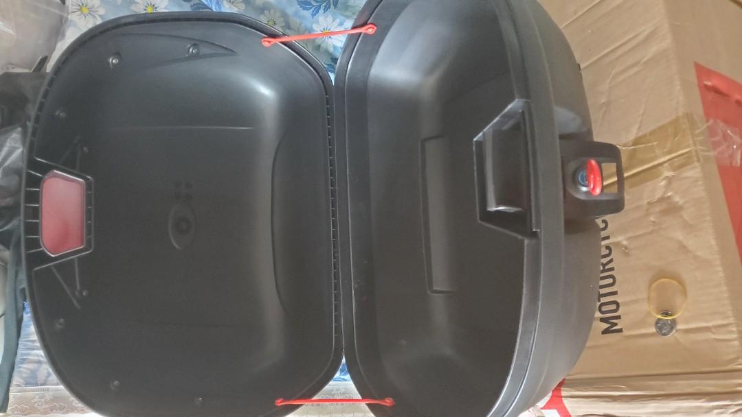 Aerox NVX 155 Rack and TOP box, Motorcycles, Motorcycle Accessories on ...