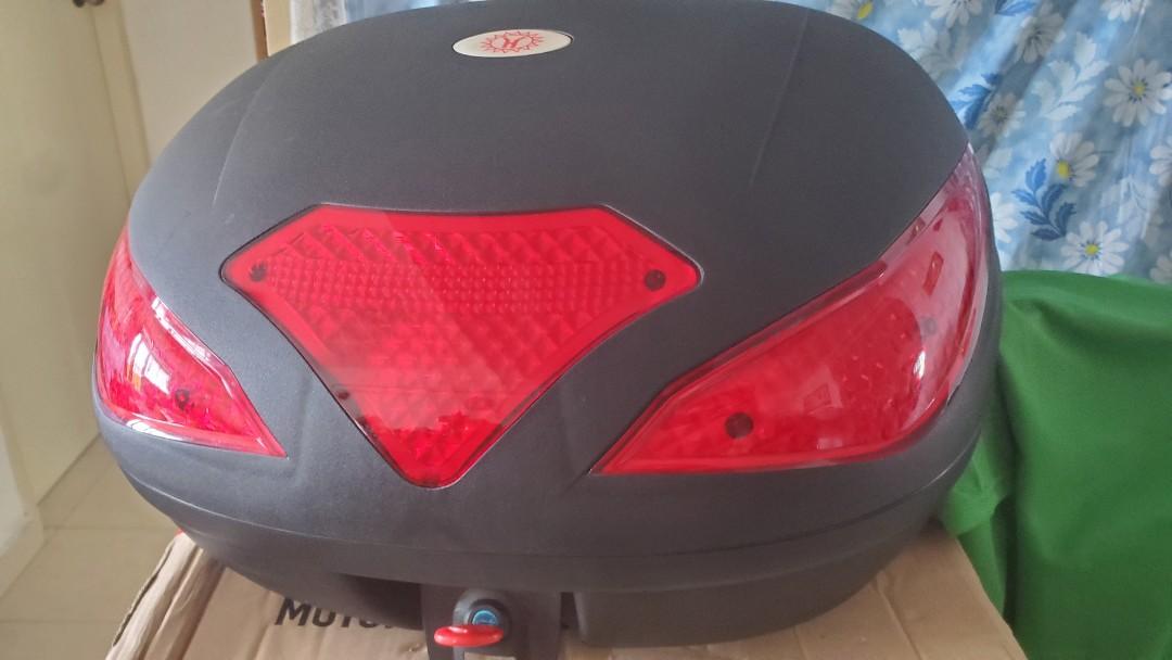 Aerox NVX 155 Rack and TOP box, Motorcycles, Motorcycle Accessories on ...