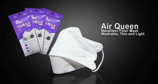 Air queen mask, Beauty & Personal Care, Face, Face Care on Carousell