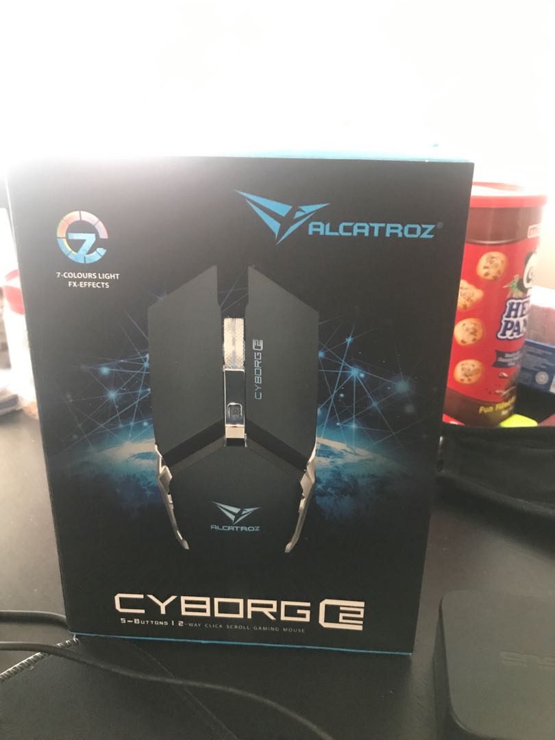 Alcatroz Cyborg C2 RGB Gaming Mouse, Computers & Tech, Parts ...