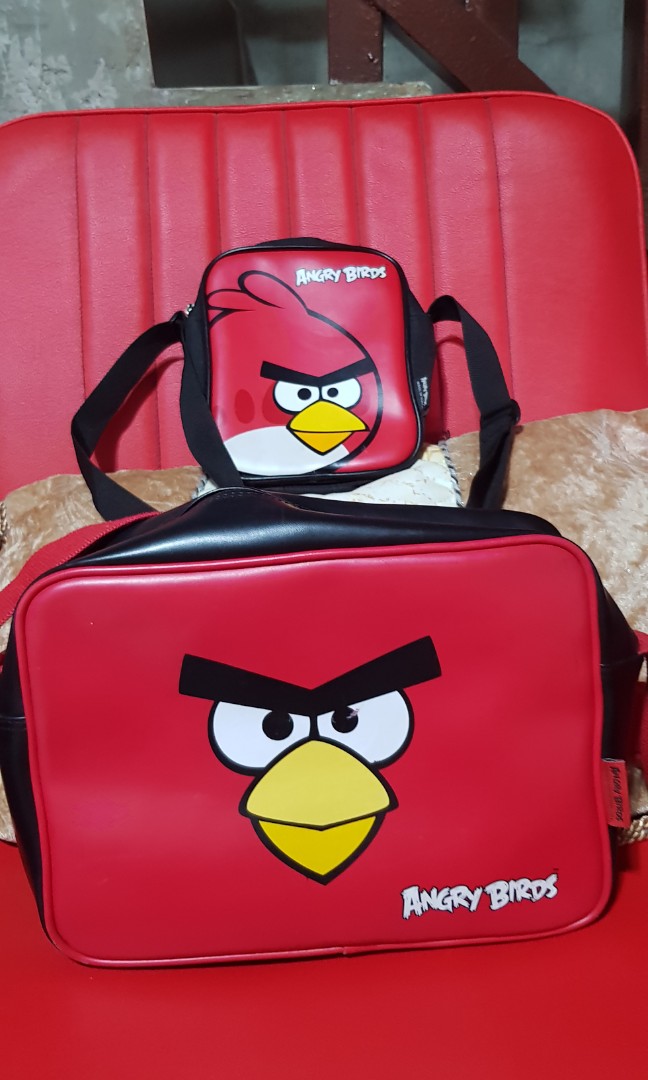 ANGRY BIRDS, Women's Fashion, Bags & Wallets, Purses & Pouches on Carousell