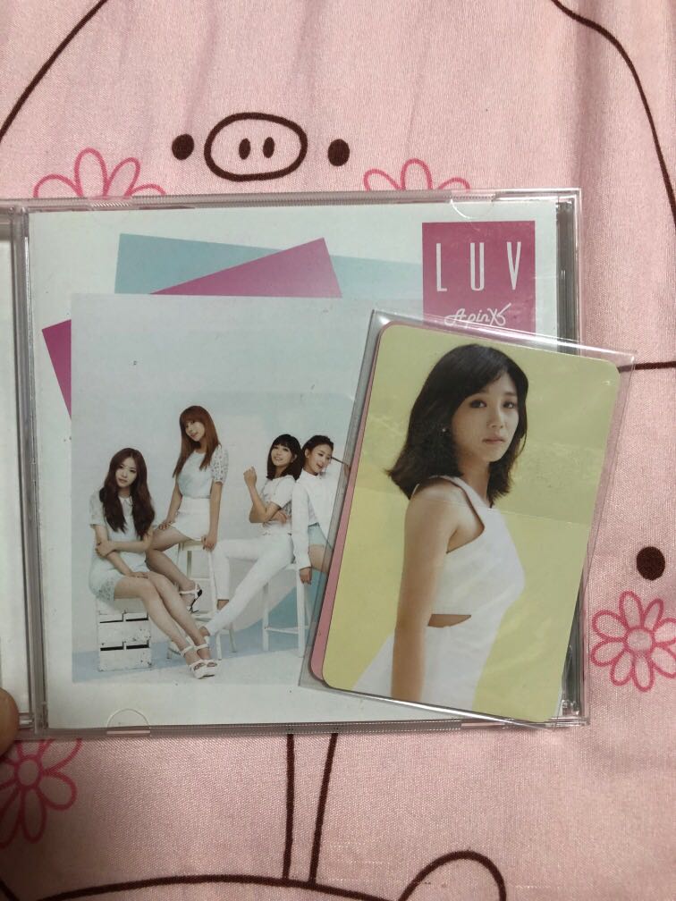 APINK LUV japanese CD with Eunji PC, Hobbies & Toys, Memorabilia & Collectibles, K-Wave on Carousell